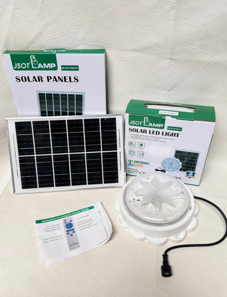 JSOT 100W Solar Ceiling Light - Dandy Solutions LTD